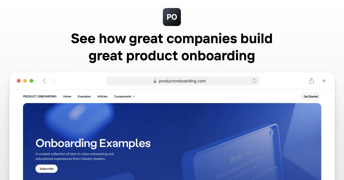 Product Onboarding — The best user onboarding and activation inspiration